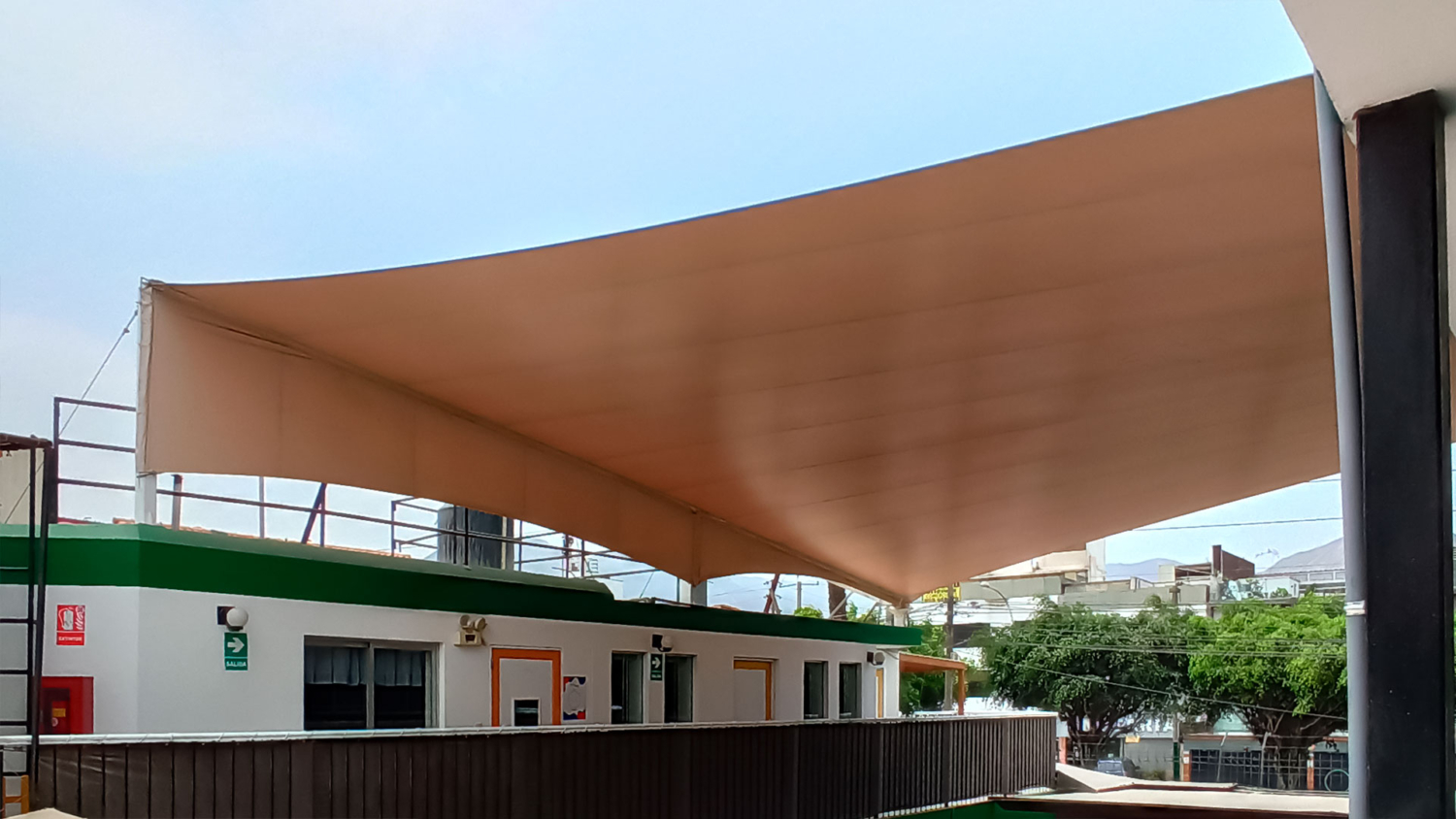 Techos de Lona Tensada Para Nido Feeling Good - Coberturas Tensionadas ...